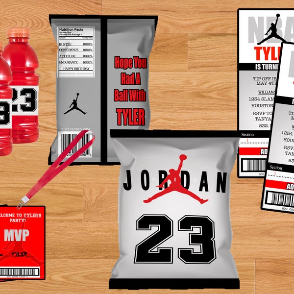 Jordan Party Favors - Etsy