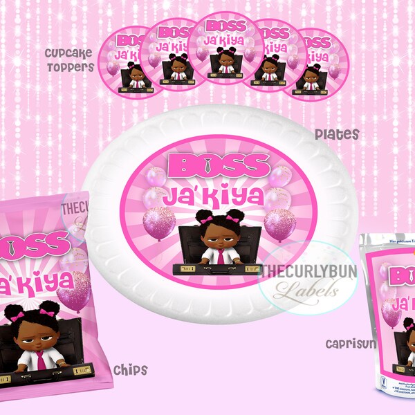 Boss Baby Girl Party Decorations - Etsy