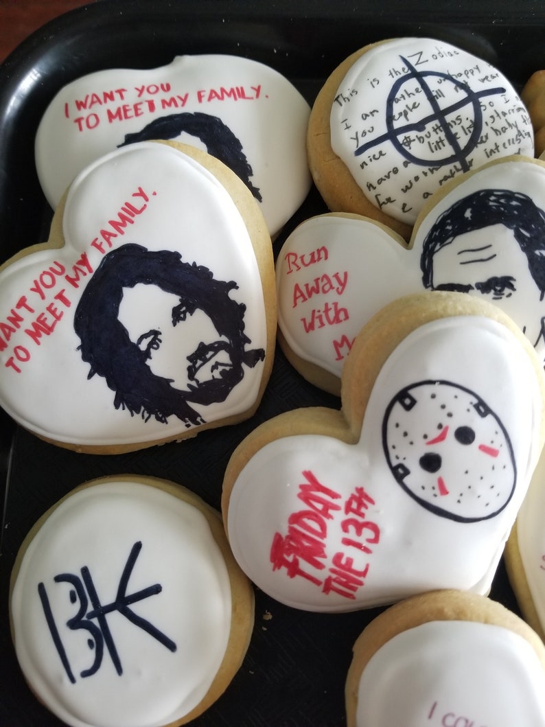Serial Killer Cookies-12assorted - Etsy