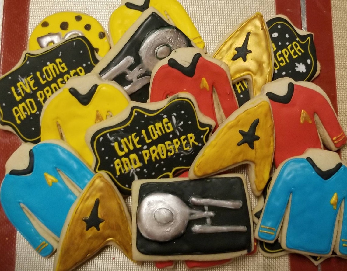 Star Trek Cookies - Etsy