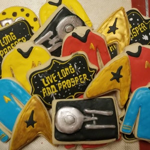 Star Trek Cookies - Etsy