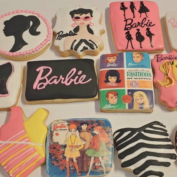 Barbie Cookies - Etsy