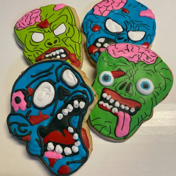 Zombie Cookies - Etsy