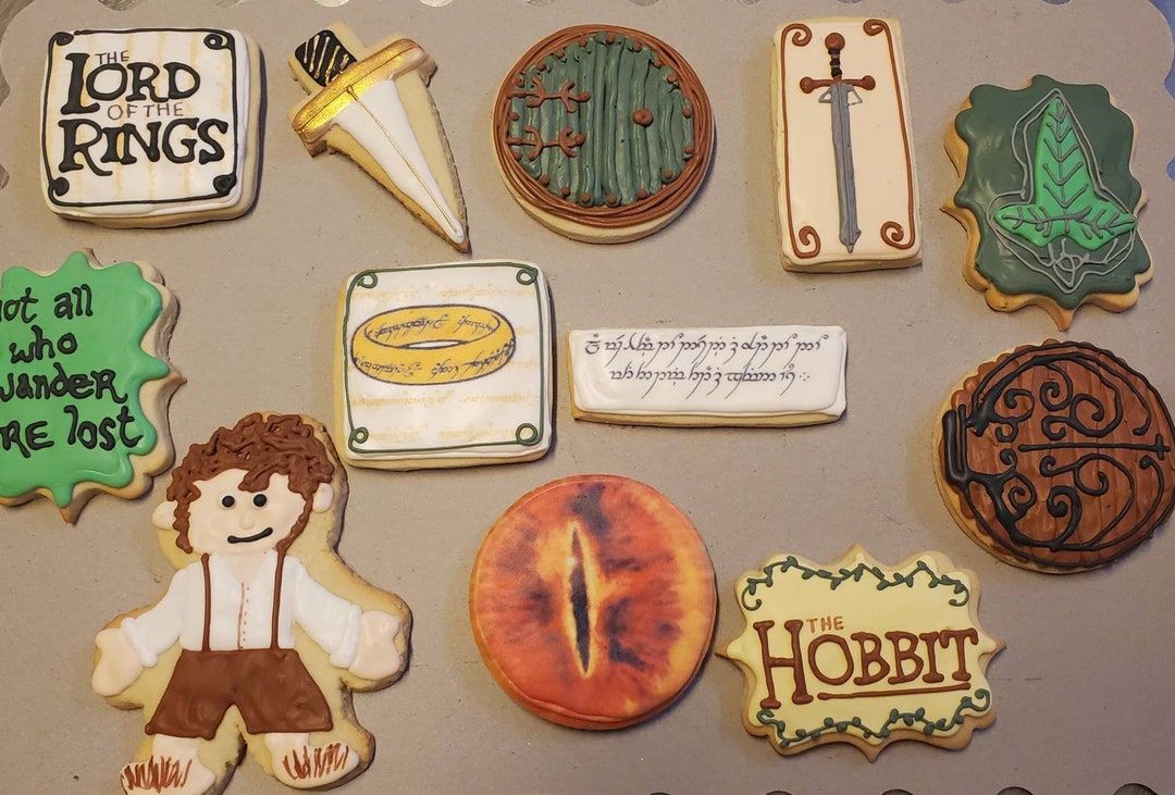 Hobbit Inspired Cookies - Etsy