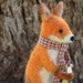 Foraging Fox in Autumn One of a Kind Needle Felted Sculpture - Etsy