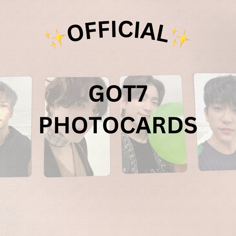 Got7 Photocards - Etsy