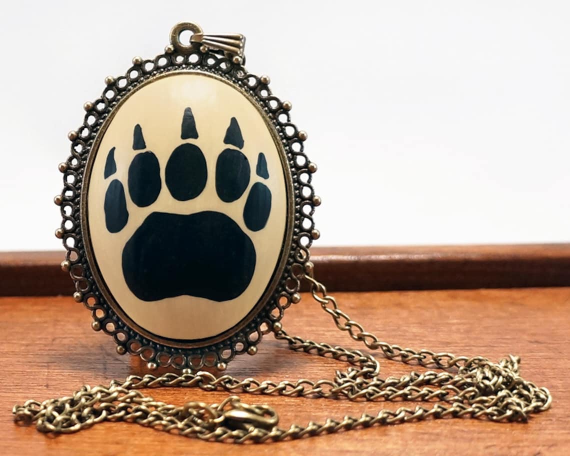 Collar oso garra collar oso garra colgante oso garra joyería - Etsy España