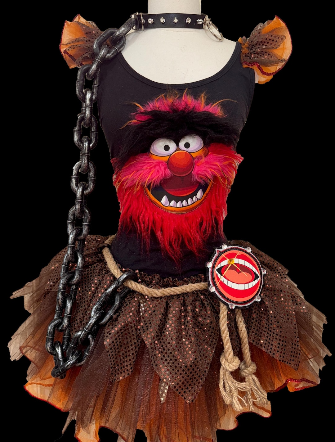 ANIMAL Puppet Tutu . up to Adult Plus Sizes . Running Skirt . Short ...