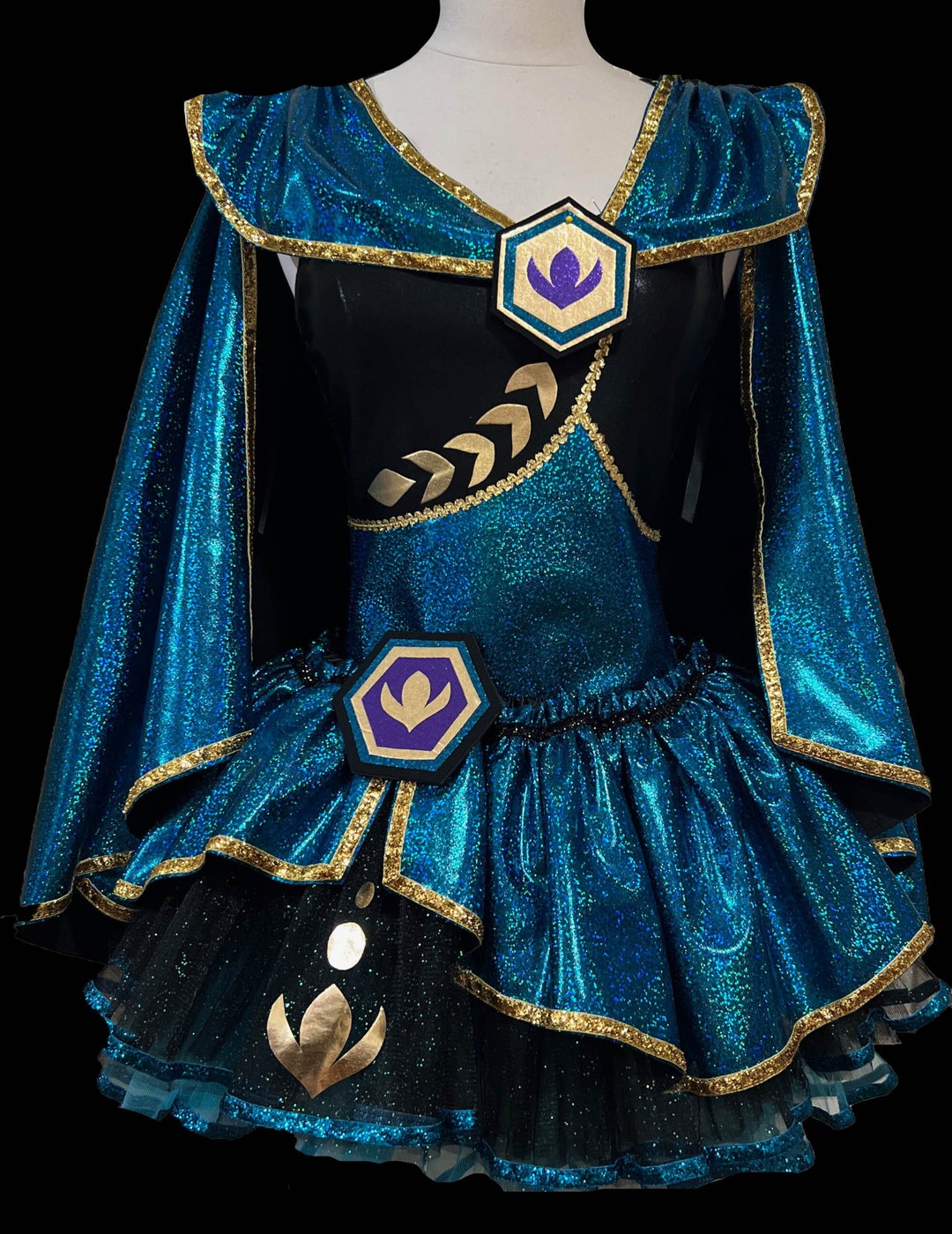 QUEEN ANNA Costume . Tutu . up to Adult Plus Size . Running Costume ...