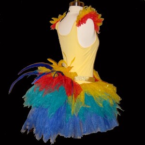 ROOSTER Tutu . up to Adult Plus Sizes . Yellow Tutu . Turquoise Tutu ...