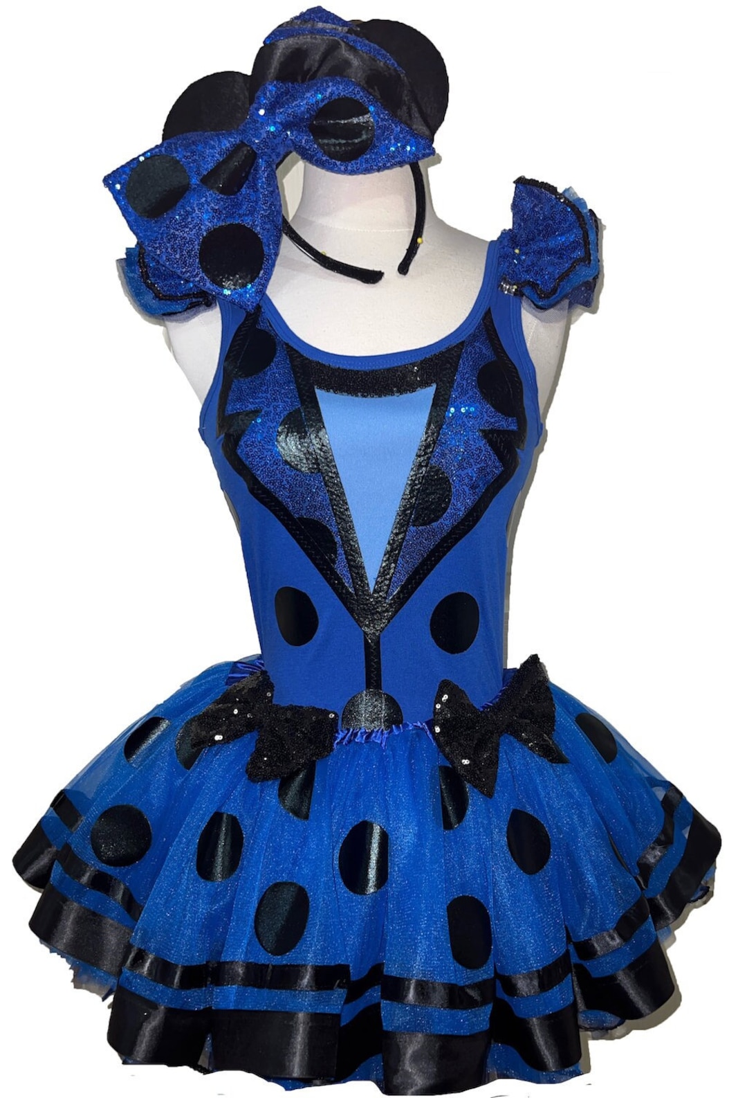Minnie Blue Tutu . up to Adult Plus Sizes . MOUSE Tutu . Blue Tutu ...