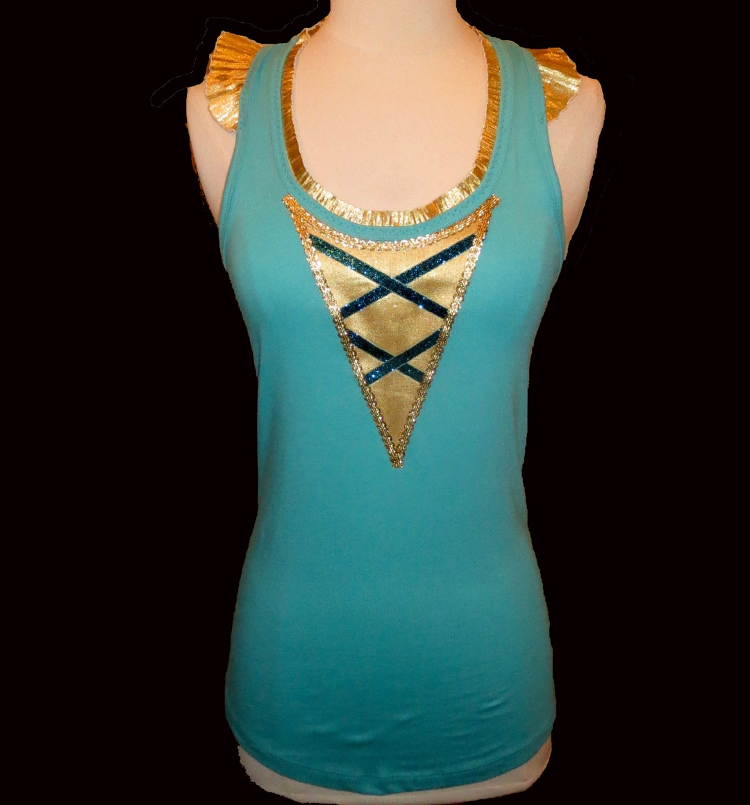 Scottish Princess Top . Jade Running Shirt . up to Adults Plus Size ...