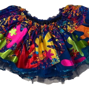 Paint Splatter . Isabela . Running Costume . Tutu . up to Adult Plus ...