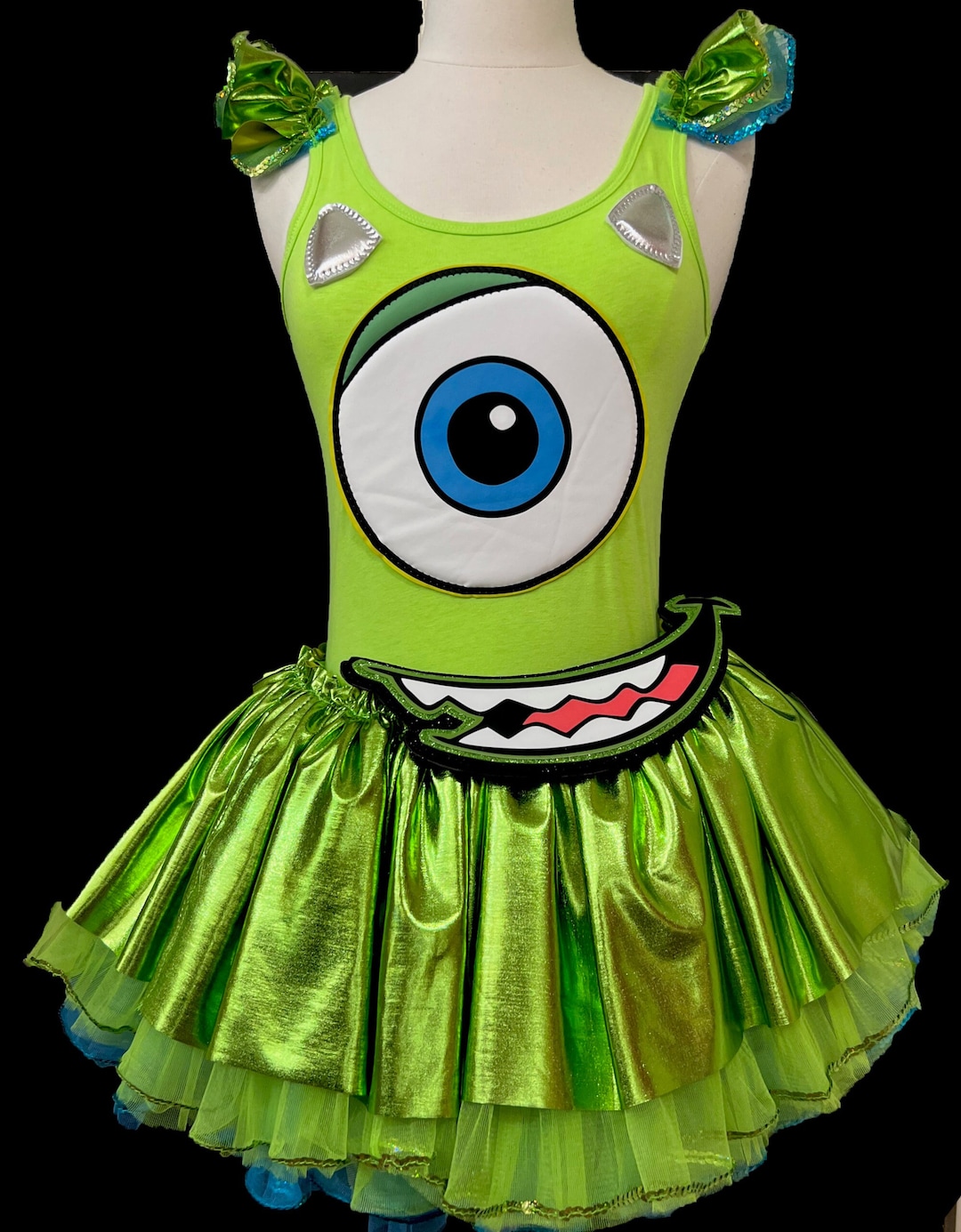 One Eyed Green Monster Running Costume . up to Adult Size . - Etsy
