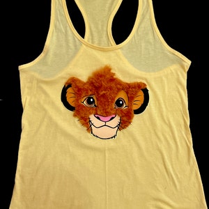 Lion Cub Top . Adults Size . Lion Costume . Top . Running Shirt by the ...