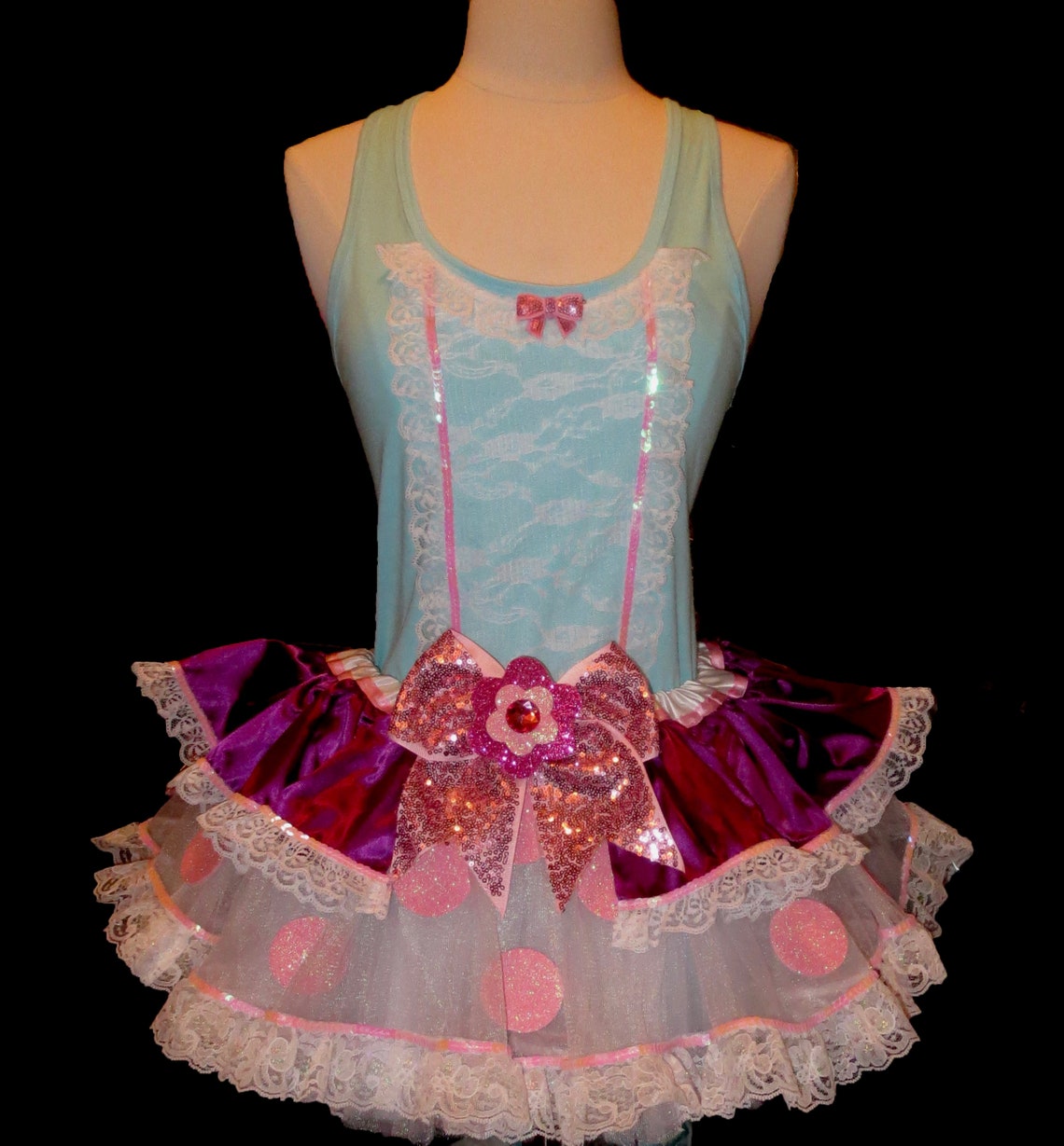 Bo Peep Top . Blue Top . Faux Smocked Front . Big up to Adult - Etsy