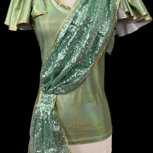 Lady Liberty Costume . up to Adult Plus Size . Running Costume ...