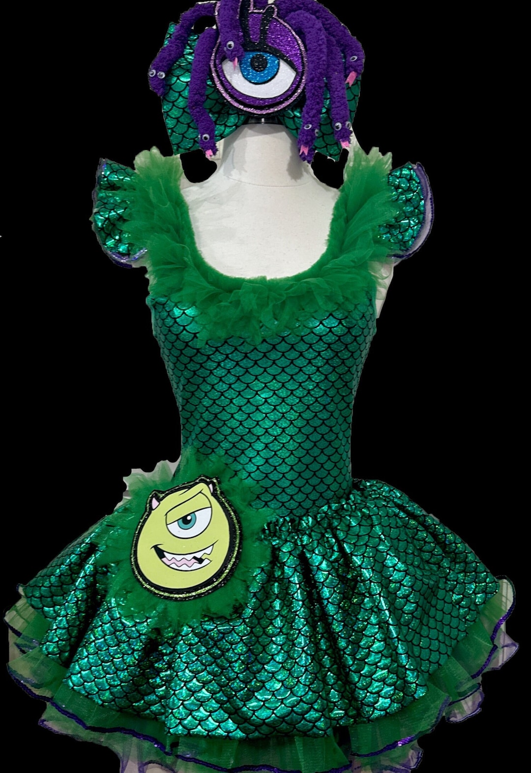 Celia Monster Costume . up to Adult Plus Size . Running Costume . Tutu ...