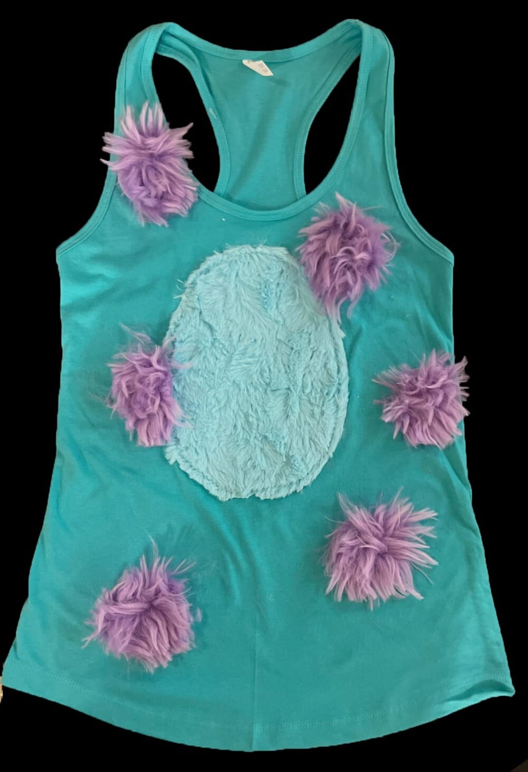 Ready to Ship . Blue Monster Top . Ladies Small . Furry Monster Costume ...