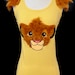Lion Cub Top . Adults Size . Lion Costume . Top . Running Shirt by the ...