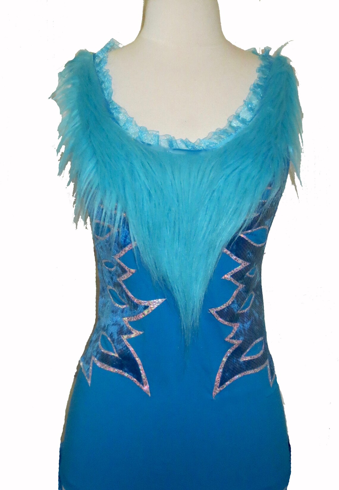 Blue Dragon Top . up to Adults Plus Size . Dragon Costume . - Etsy
