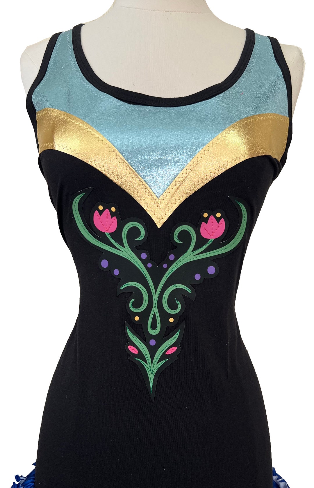 Anna Top . Black Top . up to Adult Plus Size . Running Shirt by the ...