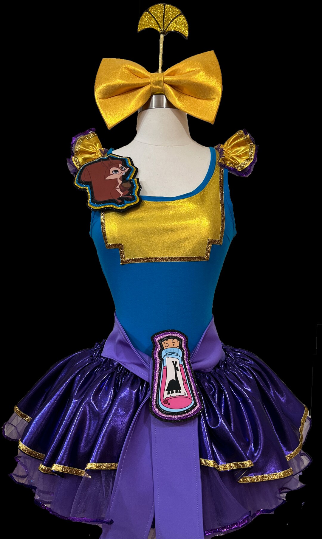 Kronk Costume . up to Adult Plus Size . Running Costume . SHORT Length ...