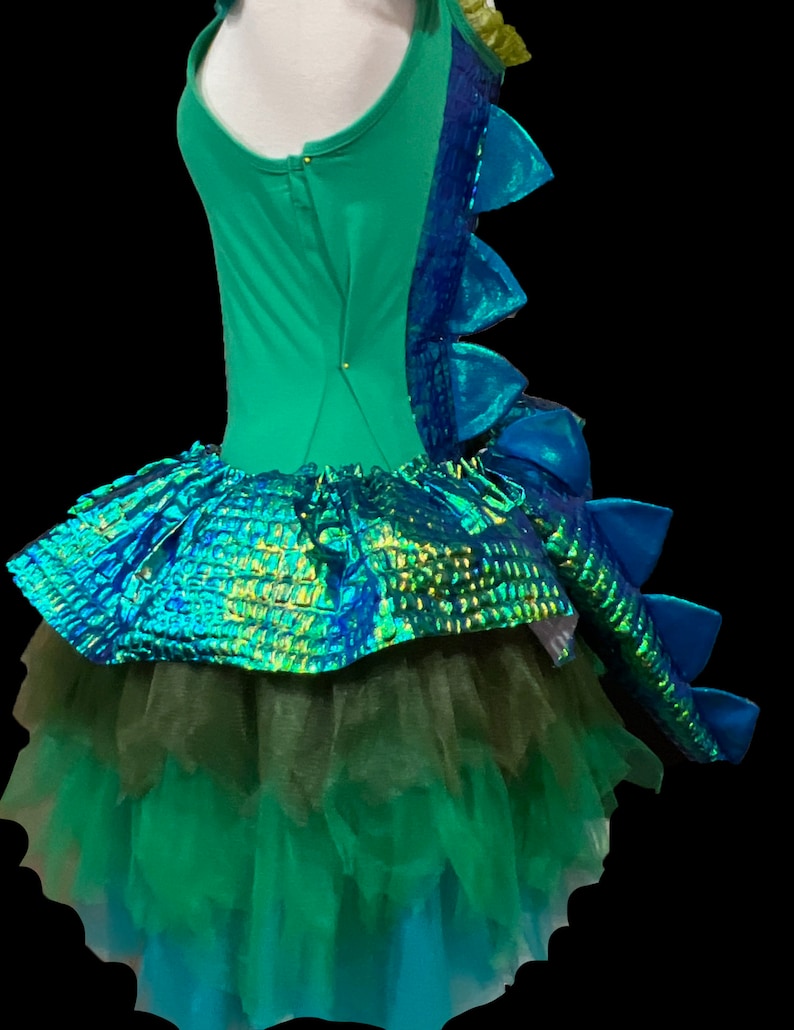 Clock Croc Costume . Tutu . Tail . Pin . Running Costume . Short Length ...