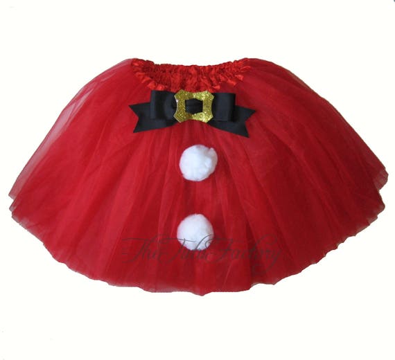 Santa Tutu . LONG up to Adult Plus Size . Red Tutu . up to - Etsy