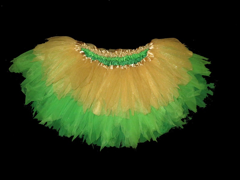 Hawaiian HULA Tutu . up to Adult Plus Size . Hula Skirt . Green Running ...
