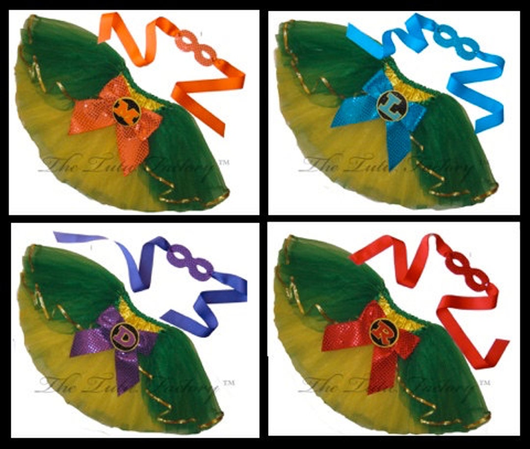 TURTLE Tutu . up to Plus Size Adults . Scooped Tutu . 6 Layers by the ...