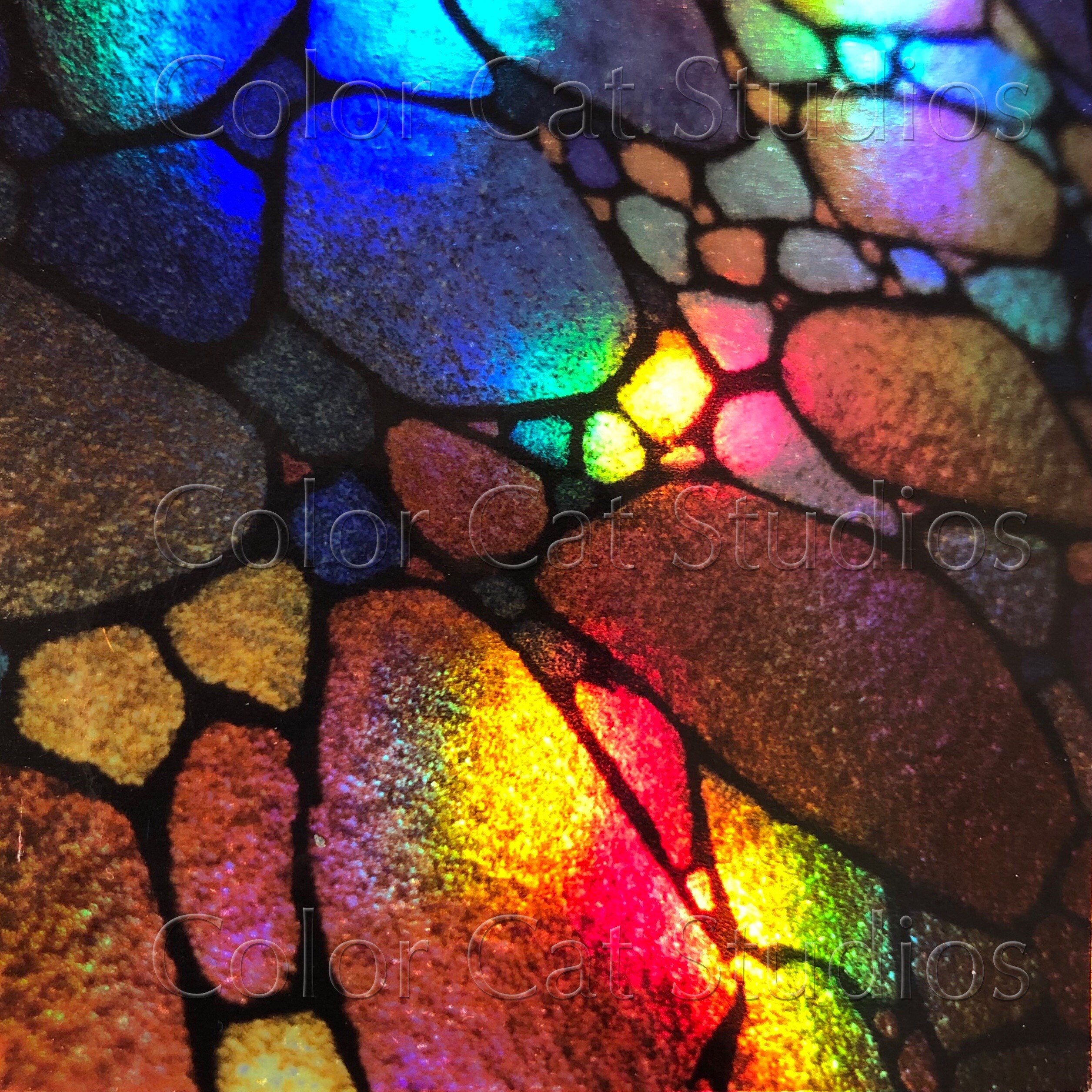 Holographic Pathways Sticker - Etsy