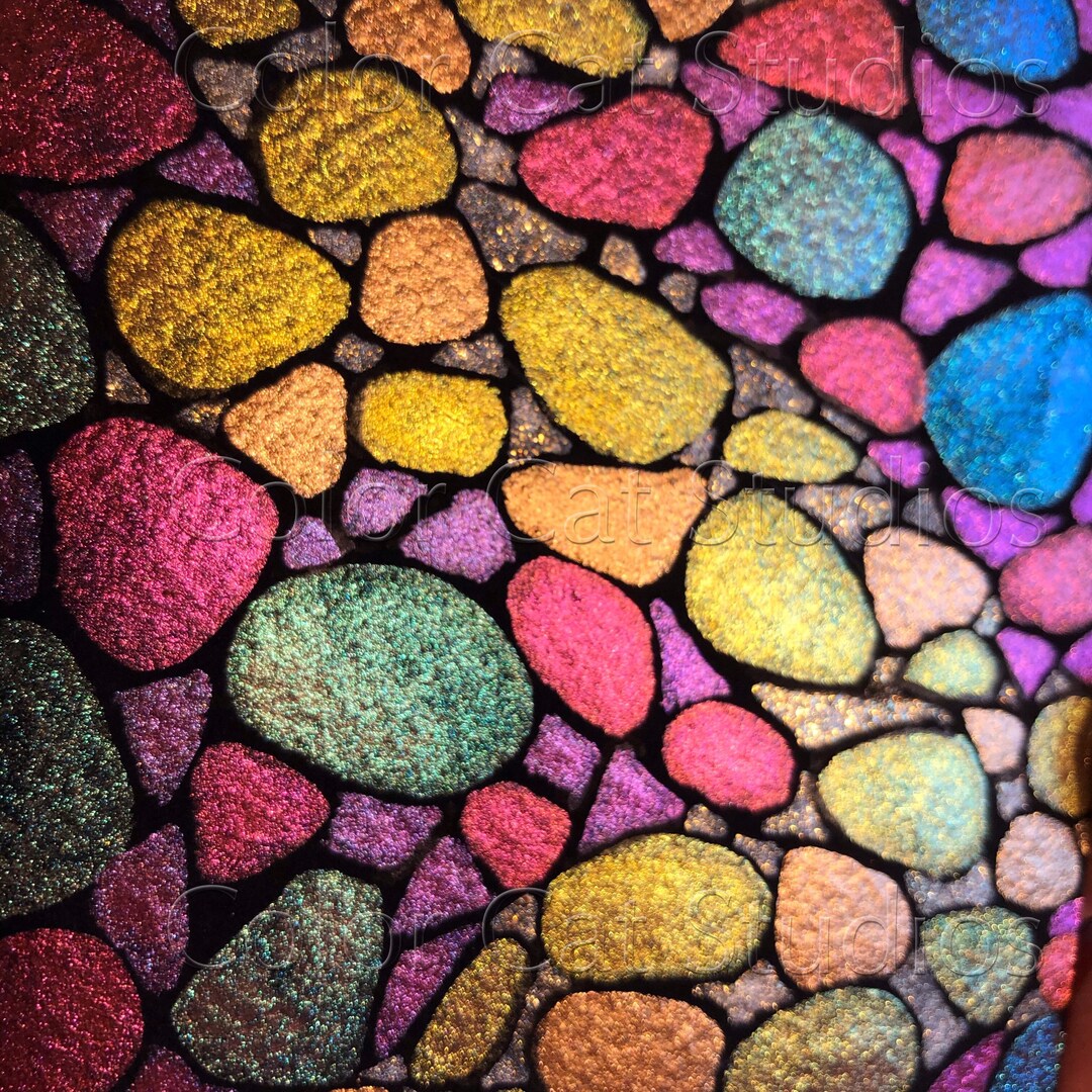 Color Shifting Pathways Series Painting - Etsy