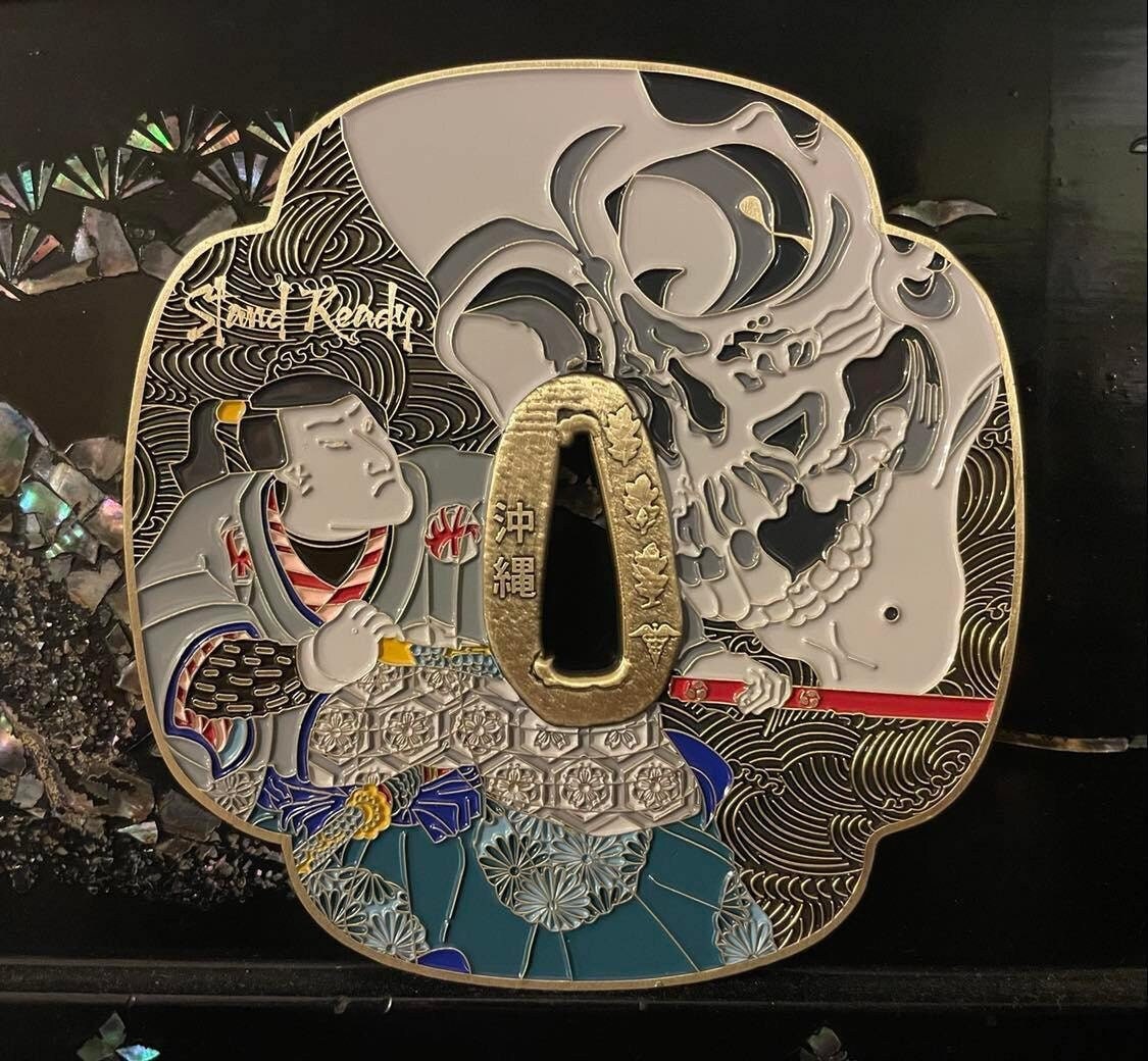 Takiyashi the Witch Tsuba Challenge Coin 4 Inch Coin - Etsy