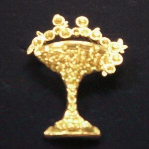 Rhinestone Glass of Champagne Pin - Etsy