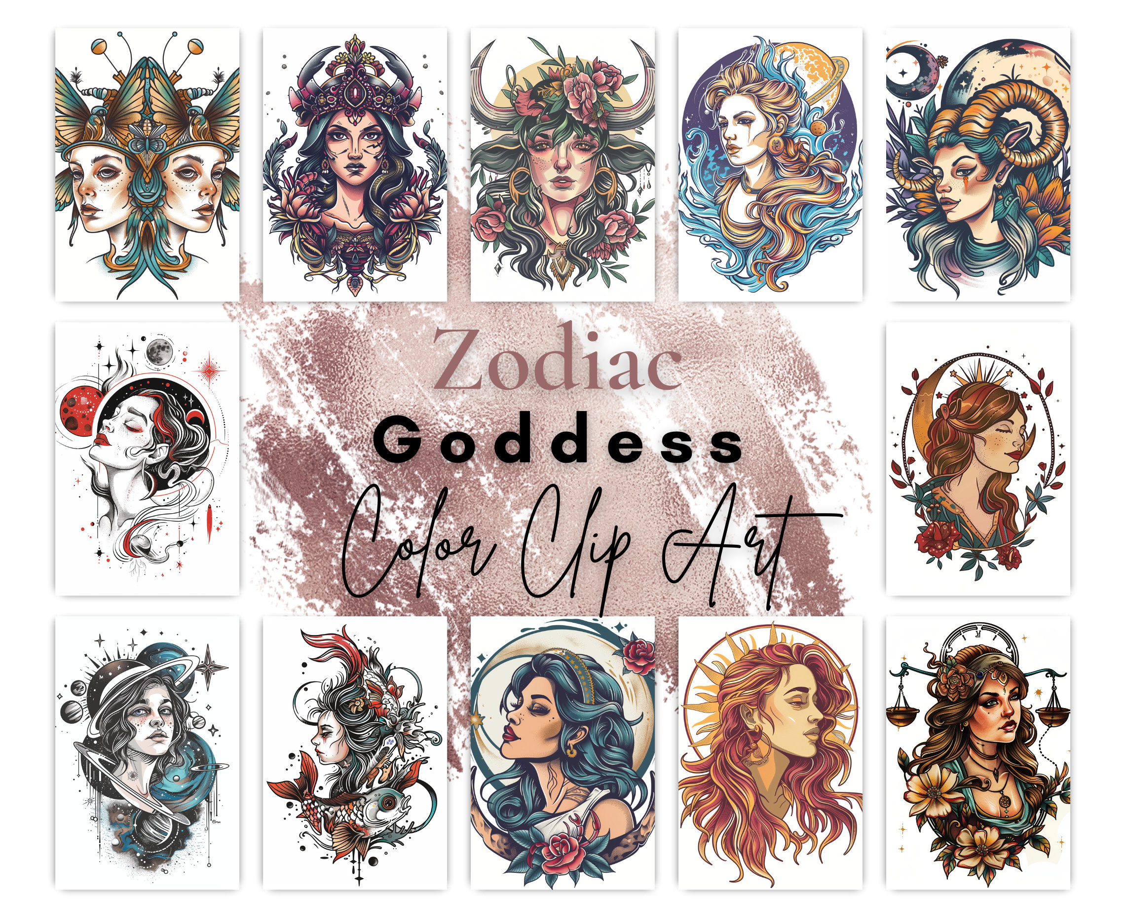 All the zodiac signs goddesses 60 photos - Astrologytoyou.com