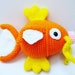 Crochet Magikarp Inspired Chibi Pokemon - Etsy
