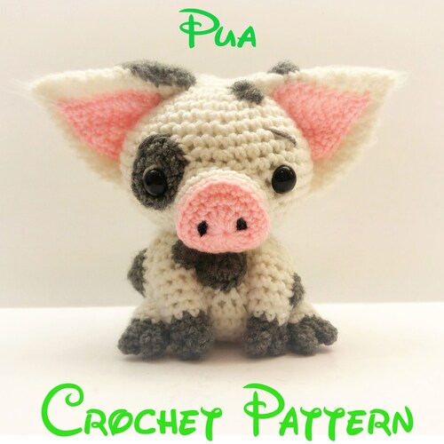 Pua Pig Crochet Pattern - Etsy