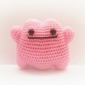 Crochet Ditto Inspired Chibi Pokemon - Etsy
