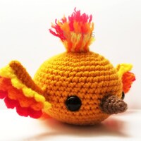 Baby Phoenix Crochet Pattern With Mod - Etsy