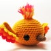 Crochet Moltres Inspired Chibi Pokemon #team Valor - Etsy