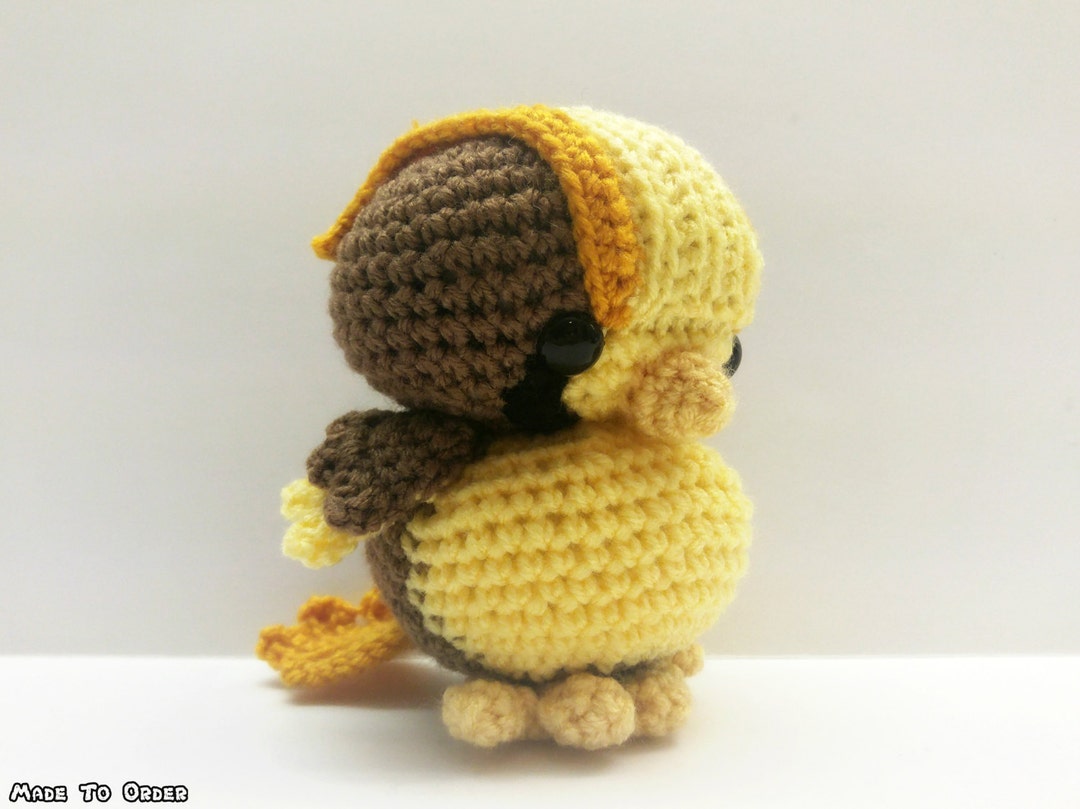 Crochet Pidgeot Inspired Chibi Pokemon - Etsy