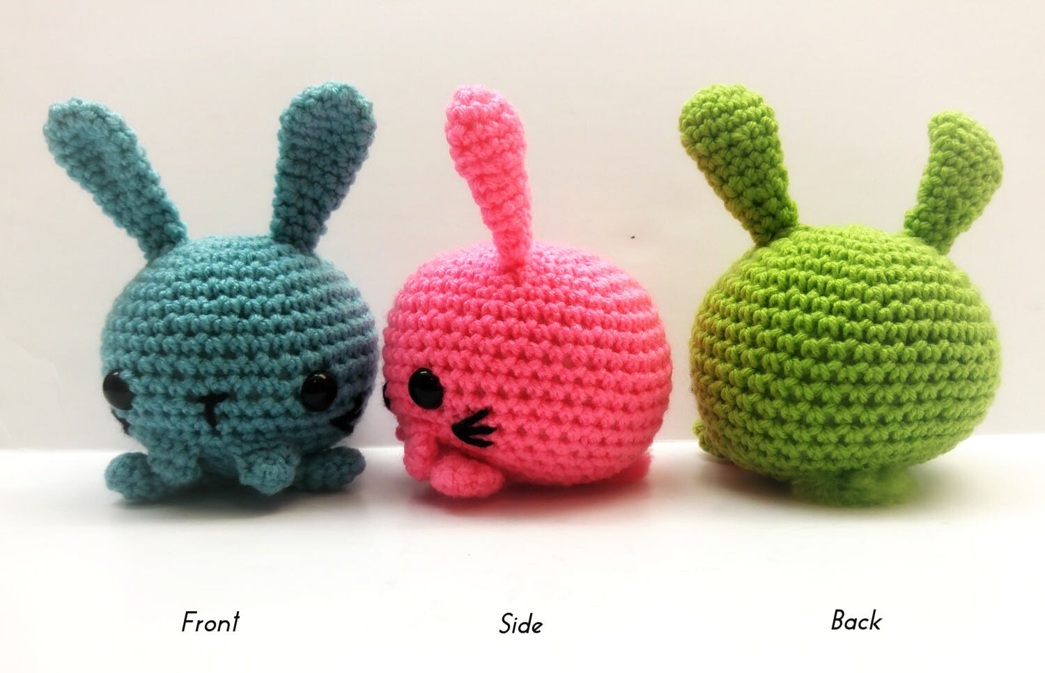 Crochet Chibi Bunny PATTERN ONLY - Etsy