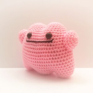 Crochet Ditto Inspired Chibi Pokemon - Etsy