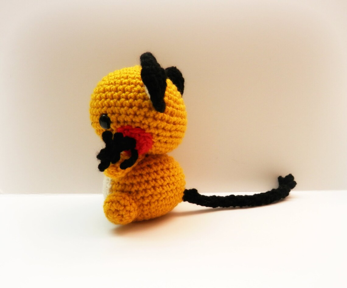 Crochet Dedenne Inspired Chibi Pokemon - Etsy