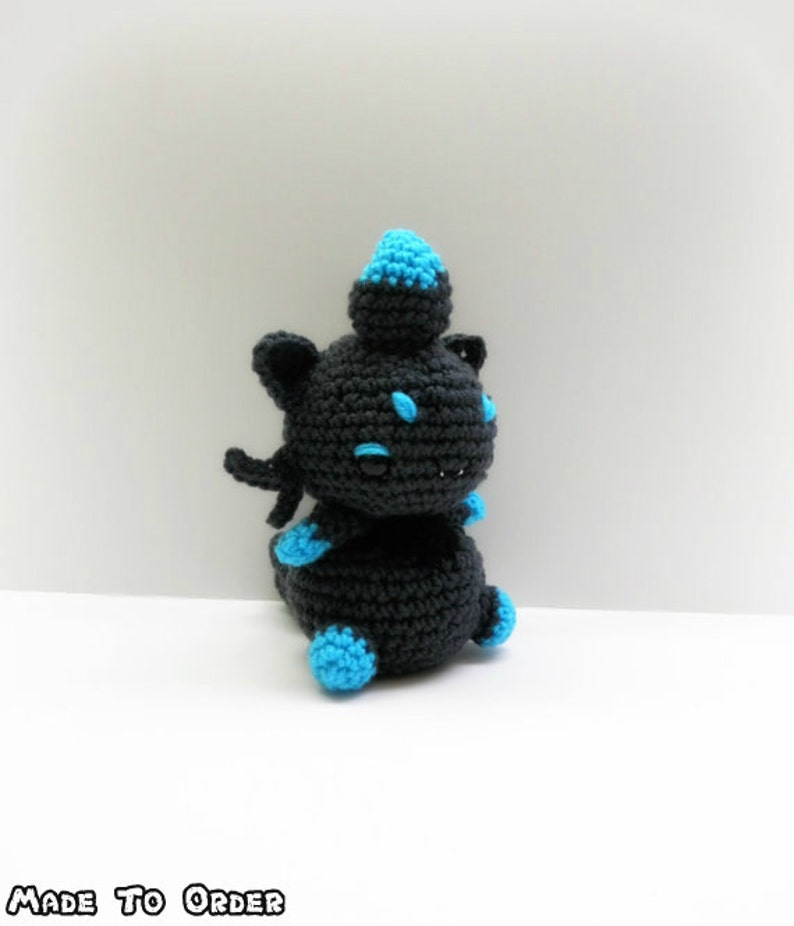 Crochet Zorua Inspired Chibi Pokemon - Etsy