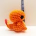 Crochet Charmander Inspired Pokemon Chibimini - Etsy