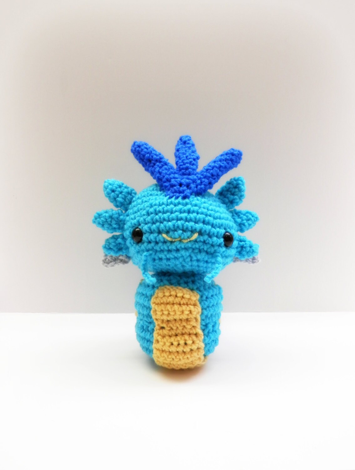 Crochet Gyarados Inspired Chibi Pokemon - Etsy