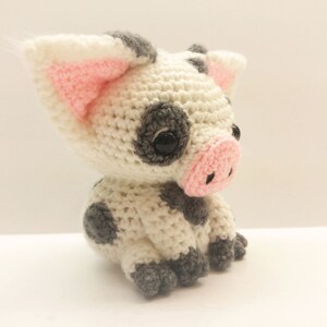 Crochet Pua / Pig Plush (inspired by Disney's Moana) (inspired / Fan ...