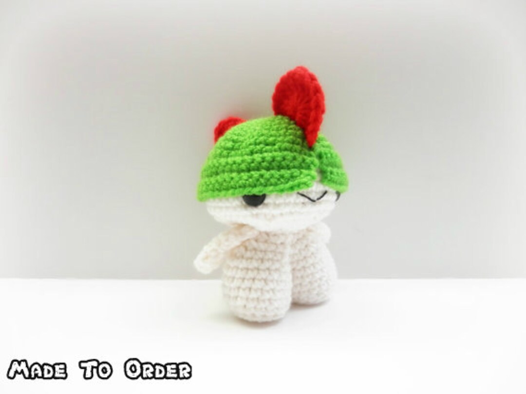 Crochet Ralts Inspired Chibi Pokemon - Etsy